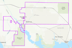 Map Of Northport Florida